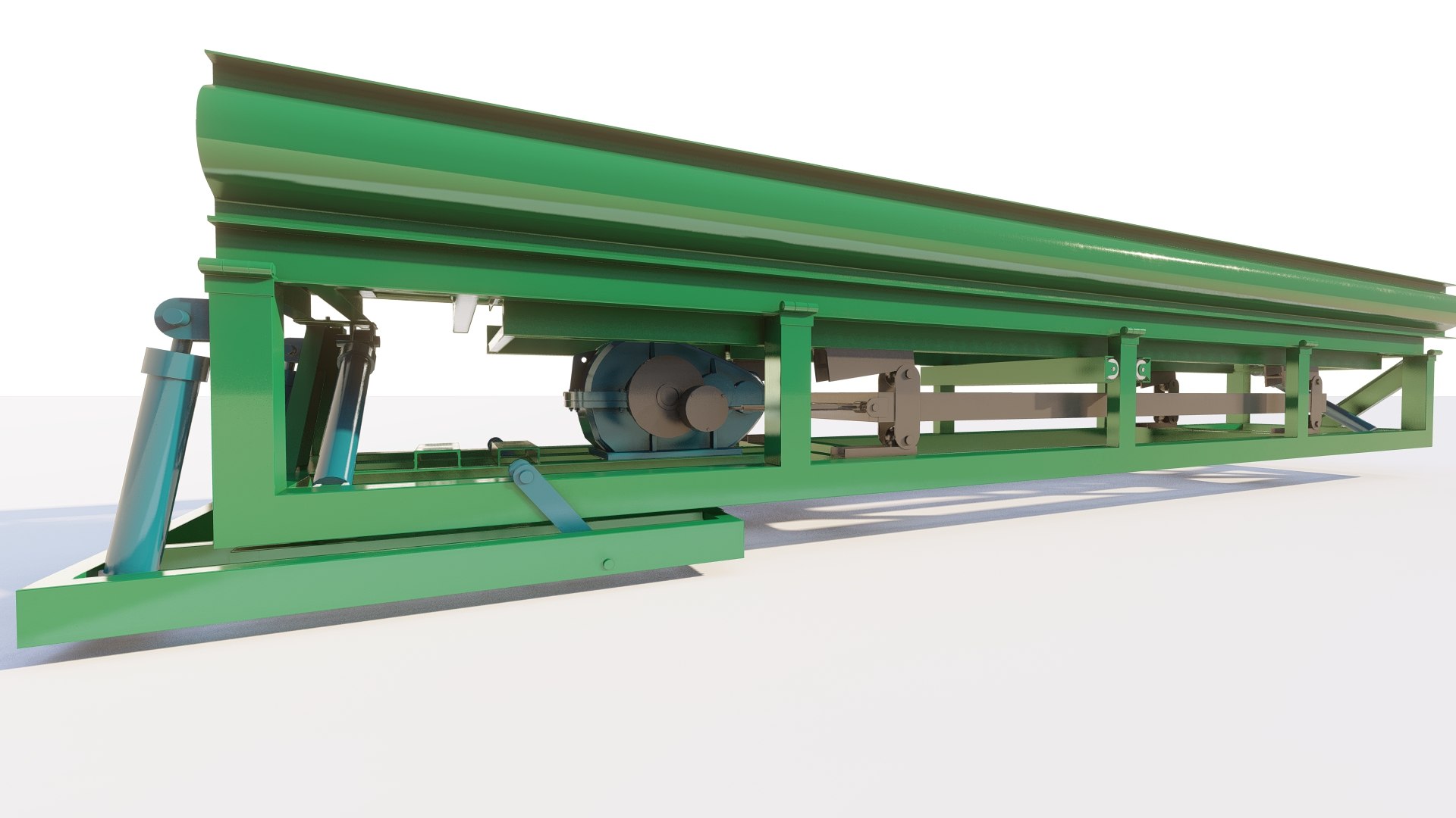 Placer Vibrating Sluice 3D Model - TurboSquid 2171238