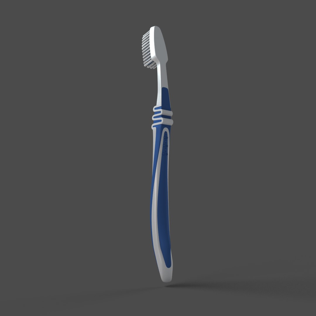 3d toothbrush brush model