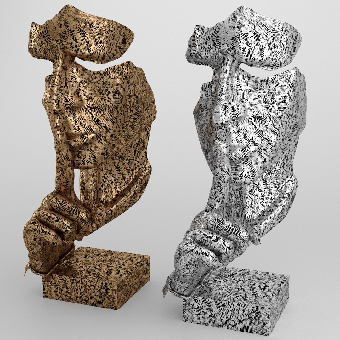 Decorative Sculpture Of The Head 3D Model - TurboSquid 2149469