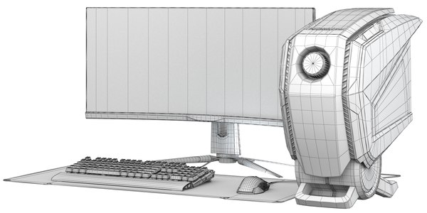 3D PC Gamer Set 3 - TurboSquid 1794429