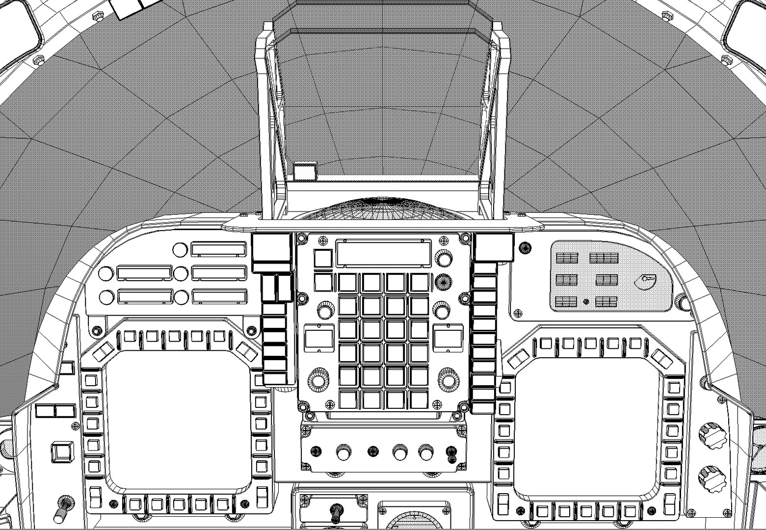 3ds Av-8b Harrier Cockpit
