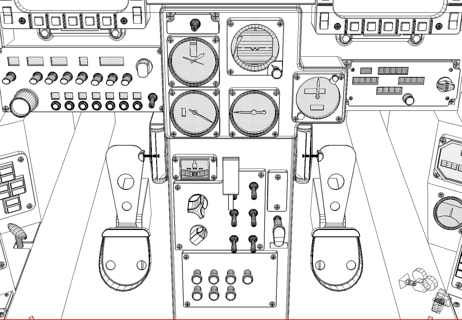3ds Av-8b Harrier Cockpit