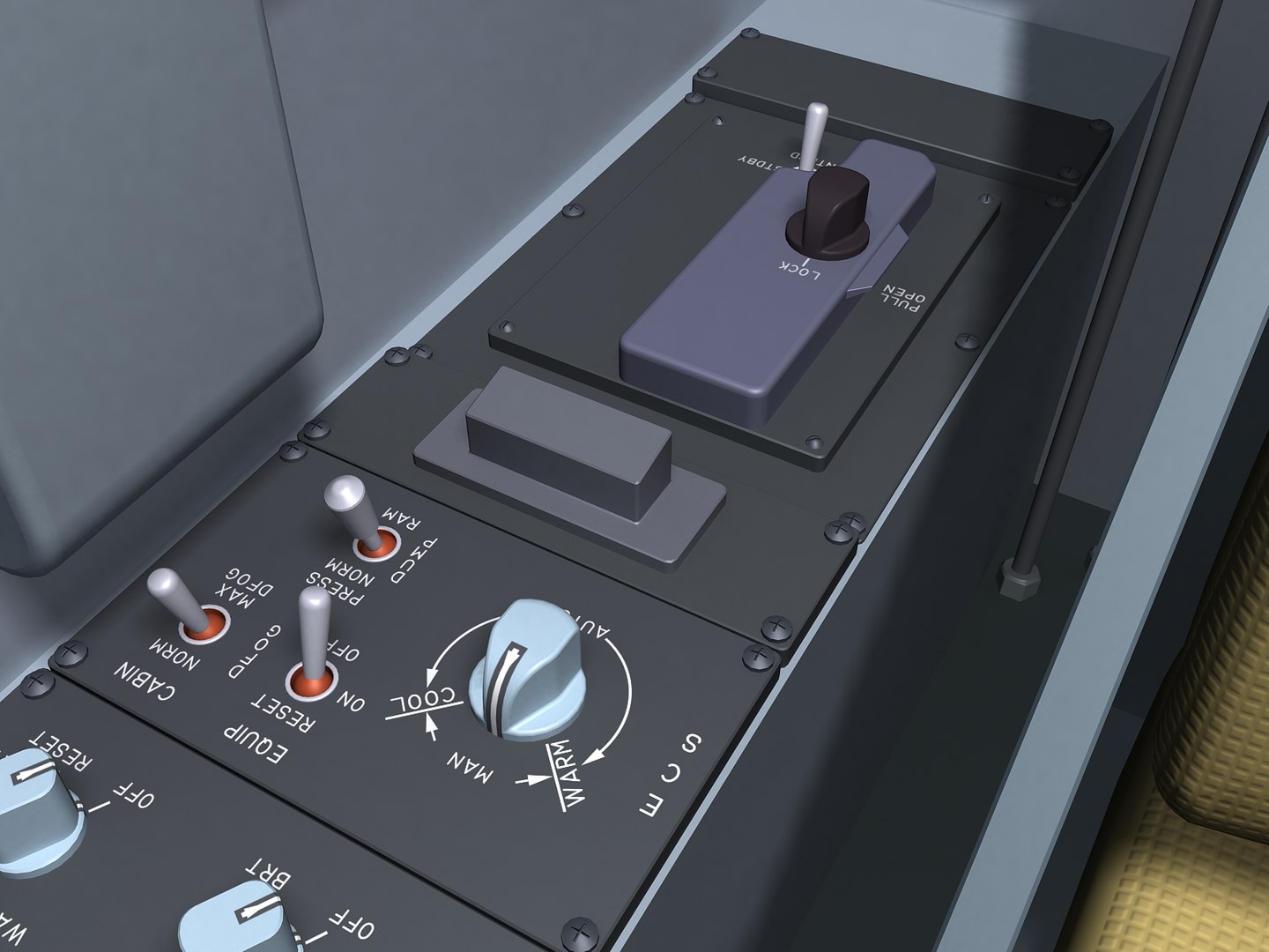 3ds Av-8b Harrier Cockpit