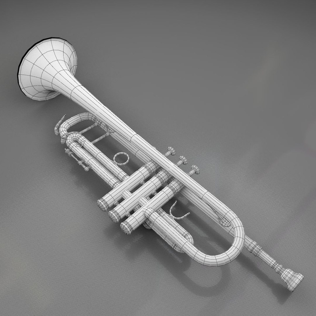 3d Model Trumpet