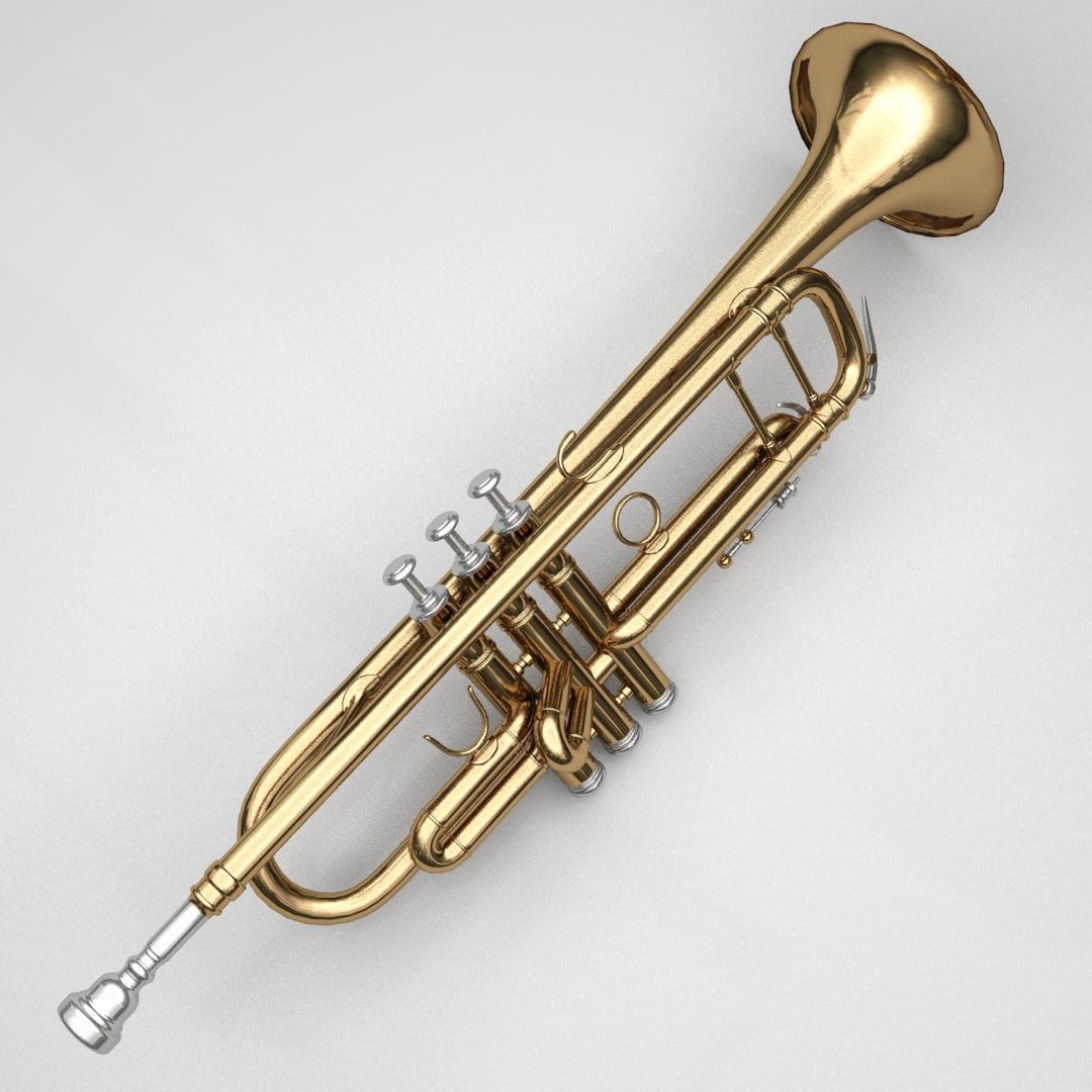 3d Model Trumpet