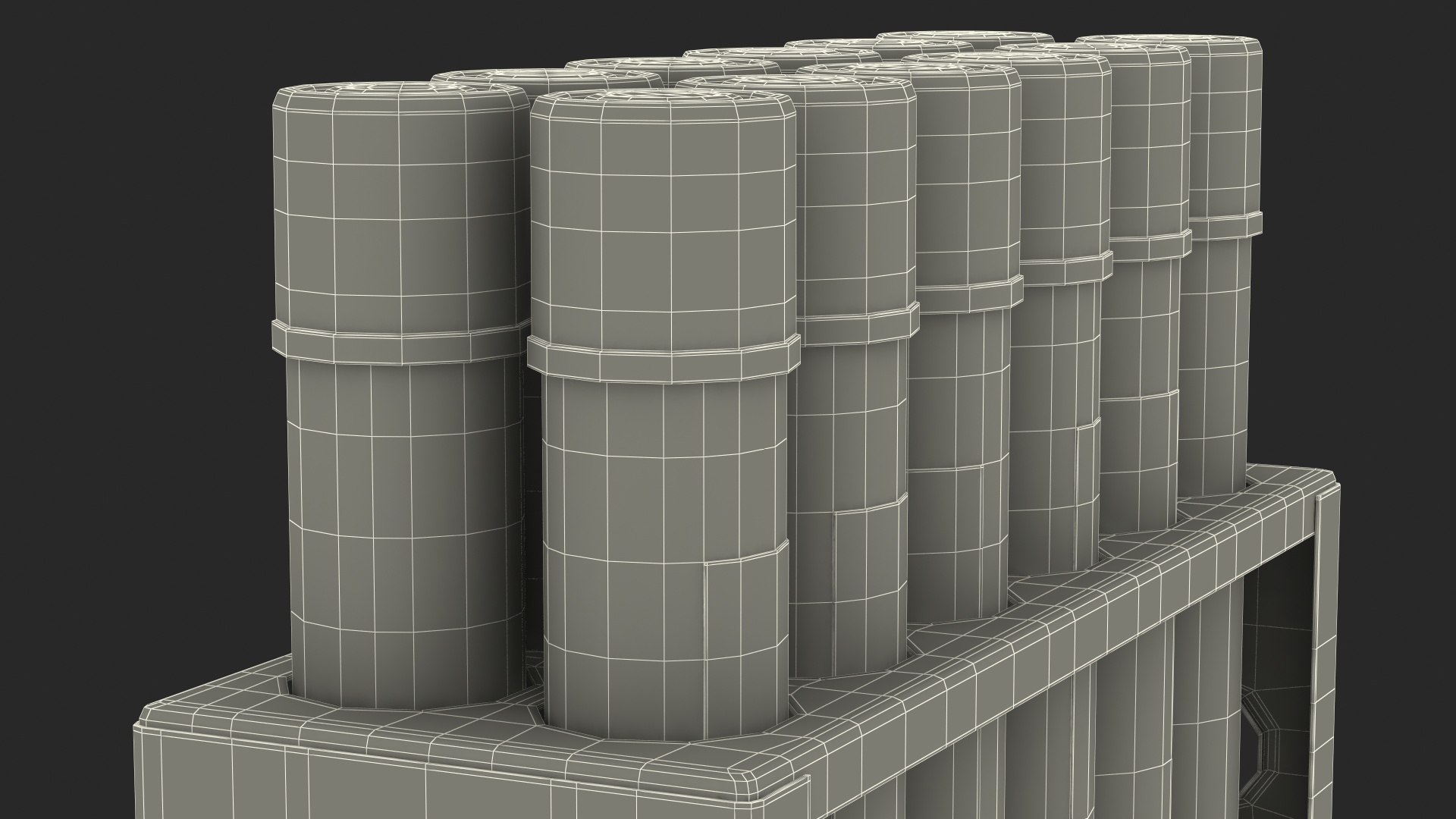 Free Steel Test Tube Rack Model - TurboSquid 1557642