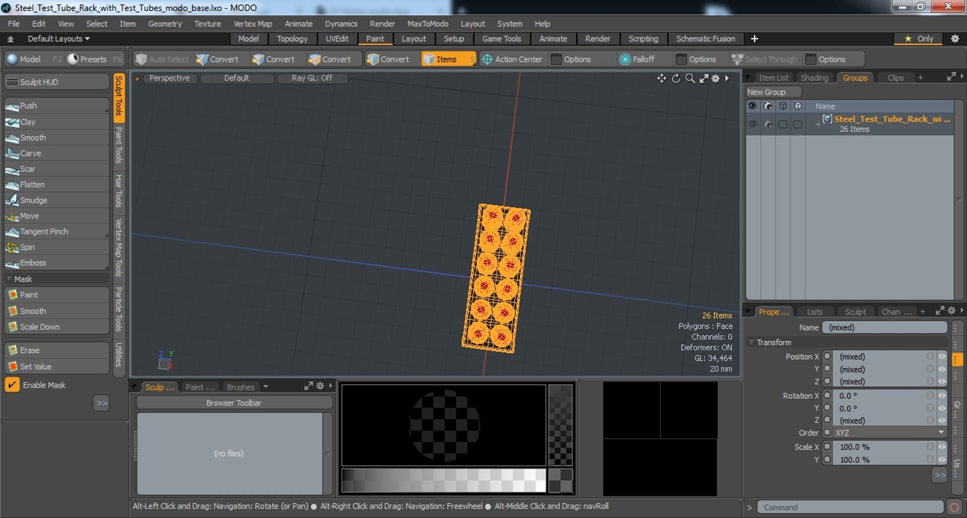 Free Steel Test Tube Rack Model - TurboSquid 1557642