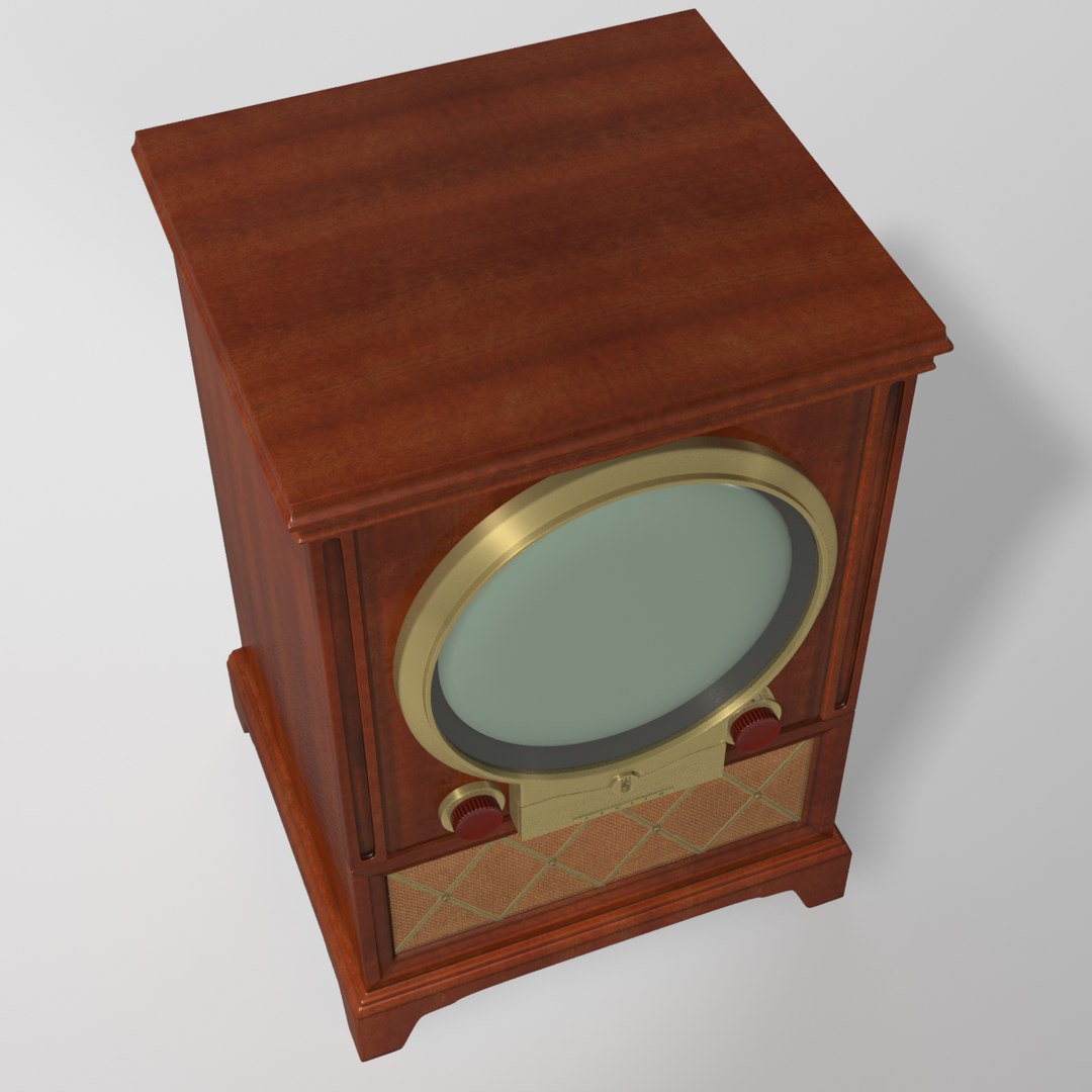 1950s Vintage Tv Obj
