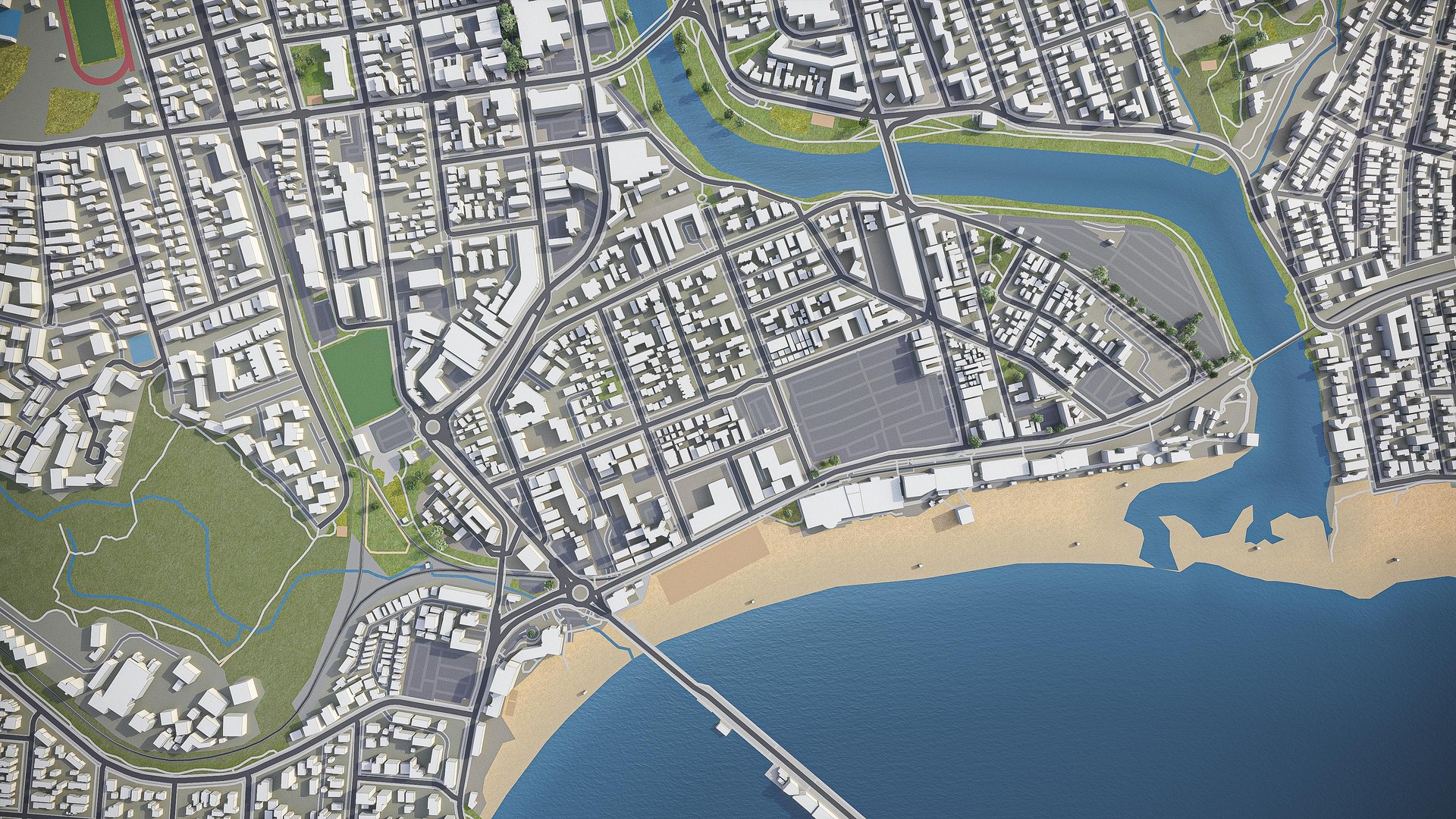 Santa Cruz Surrounding - 3D - TurboSquid 1520997