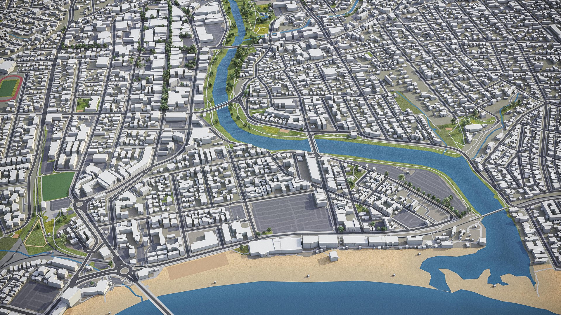 Santa Cruz Surrounding - 3D - TurboSquid 1520997