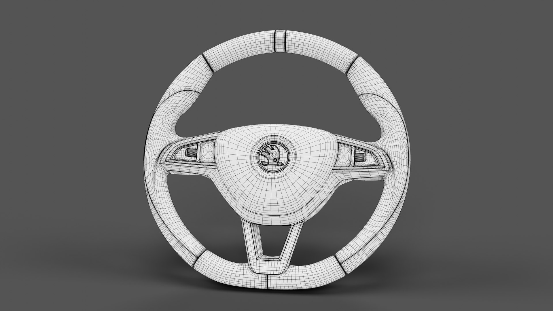 Lamon Green Cover Steering Wheel 3D Model - TurboSquid 2191014