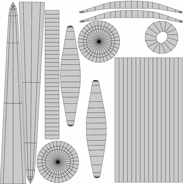 3D Dagesse - TurboSquid 2050547