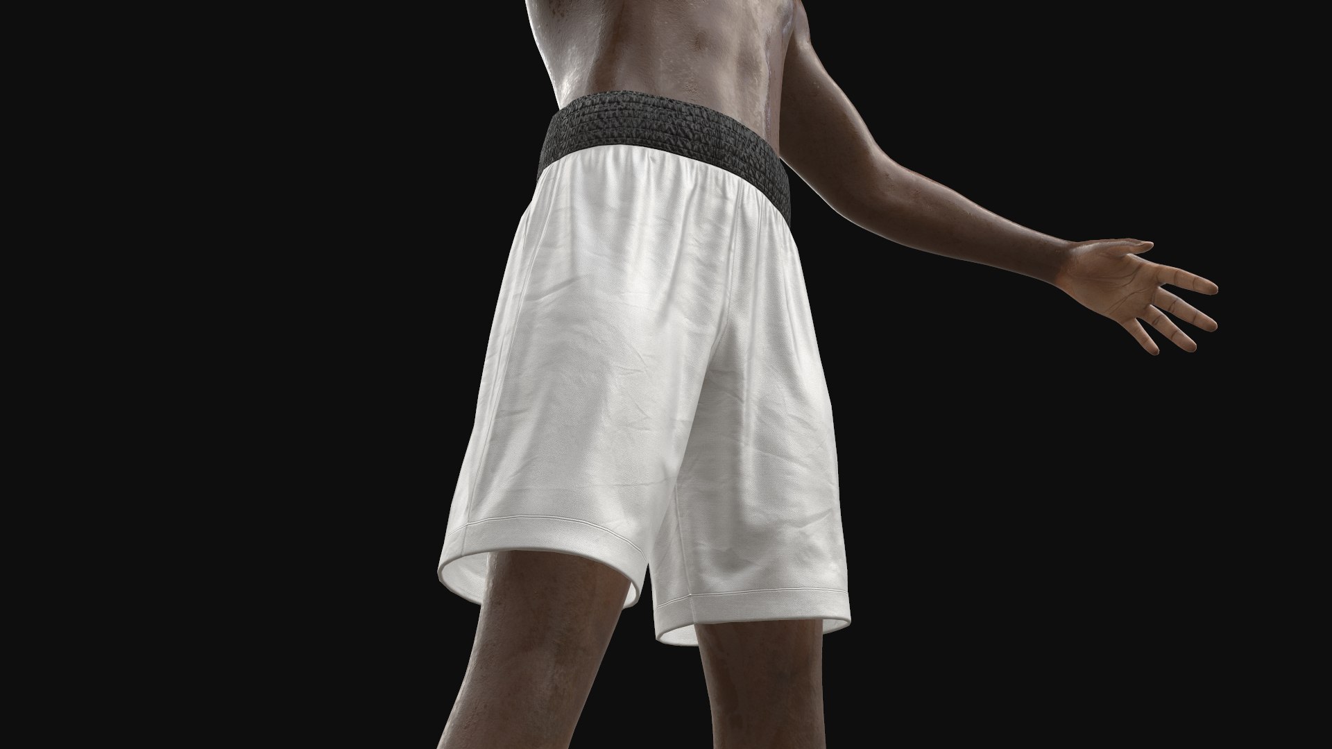 Boxing Shorts 3D - TurboSquid 1644335
