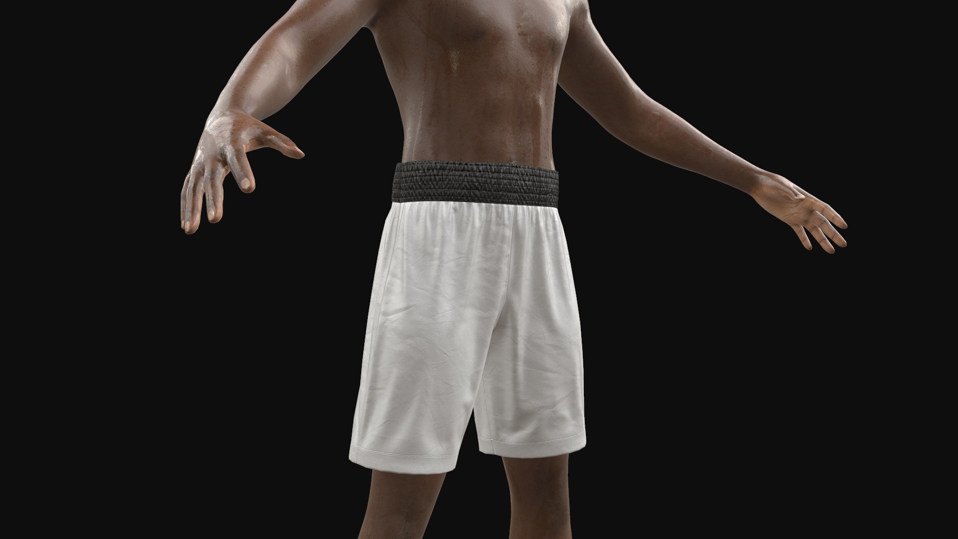 Boxing Shorts 3D - TurboSquid 1644335