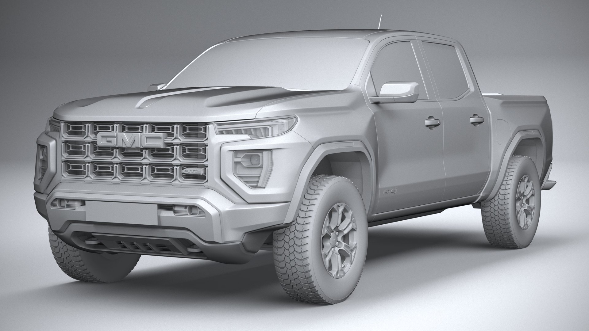 GMC Canyon AT4 2023 3D model - TurboSquid 1975510
