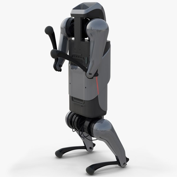 modelo 3d CyberDog gris aparejado para Modo - TurboSquid 1944866