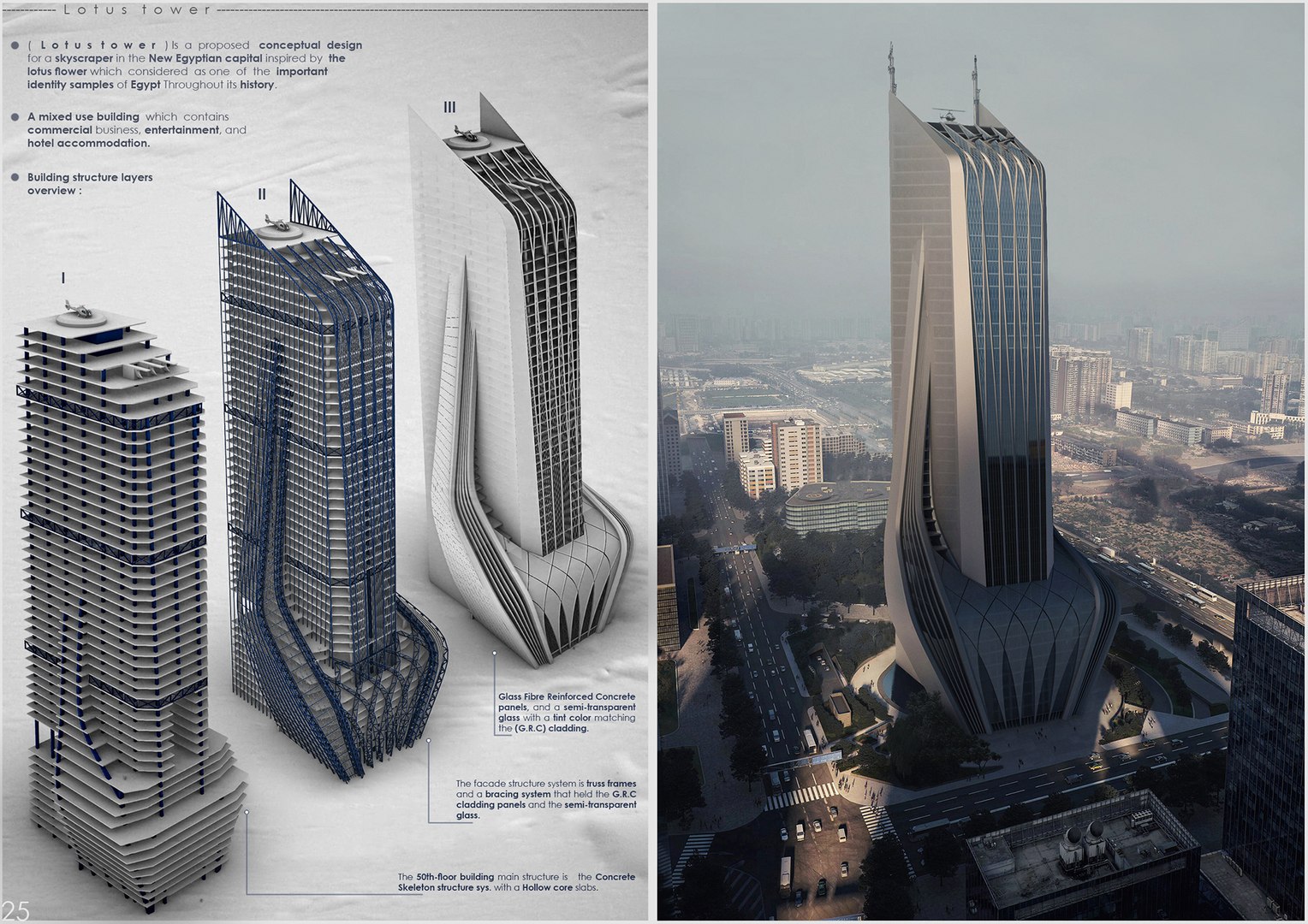 3D High-rise Building - TurboSquid 2168673