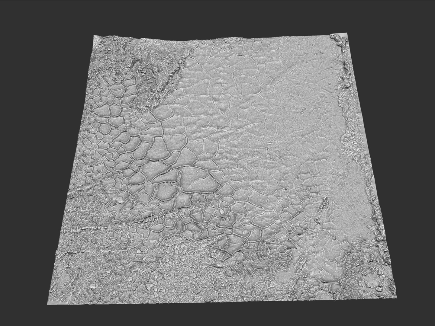 3d desert ground 16k hd model