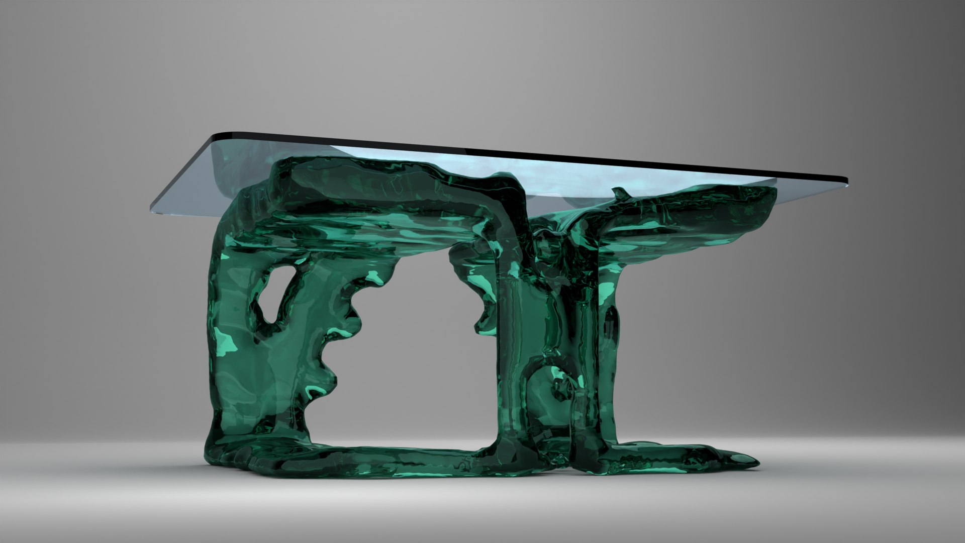 Fluid Table Coffee Table Concept 3D model - TurboSquid 2064516