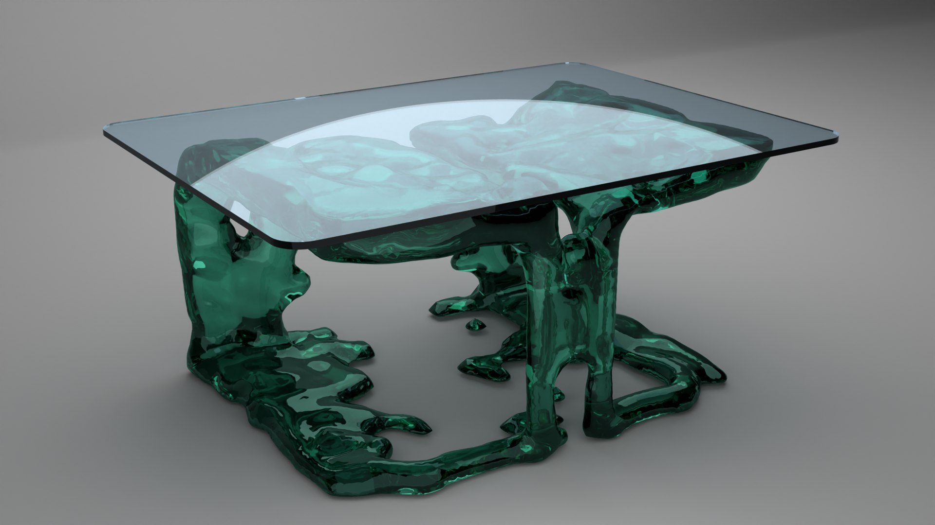 Fluid Table Coffee Table Concept 3D model - TurboSquid 2064516