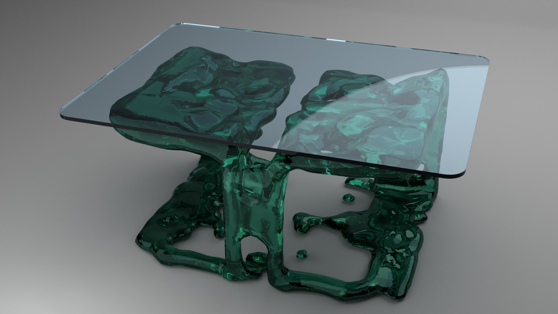 Fluid Table Coffee Table Concept 3D model - TurboSquid 2064516