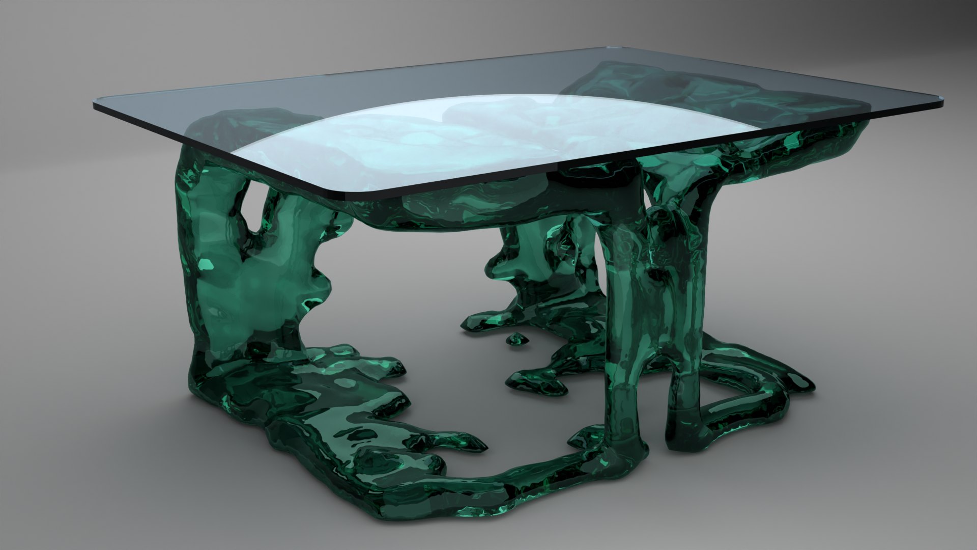 Fluid Table Coffee Table Concept 3D model - TurboSquid 2064516