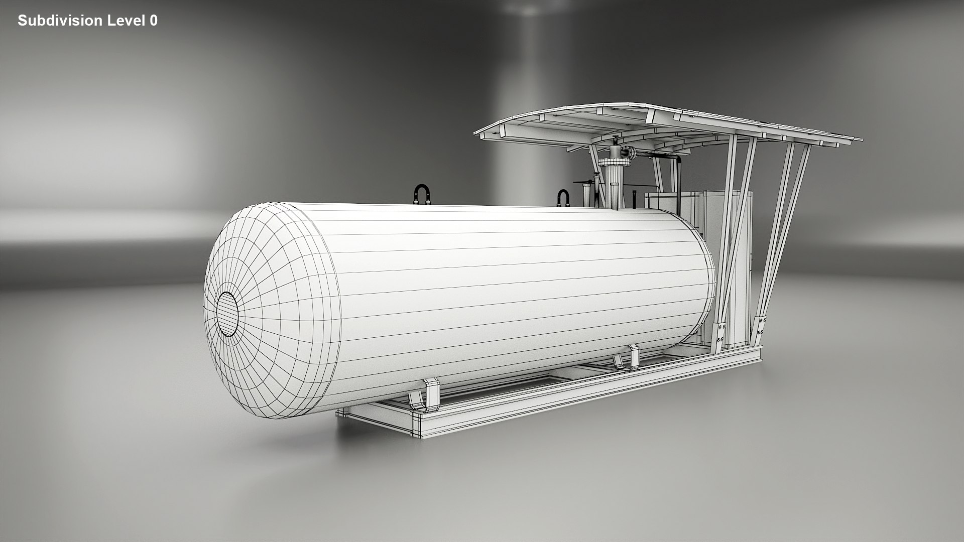 LPG Station And Tank 3D Model - TurboSquid 2173756
