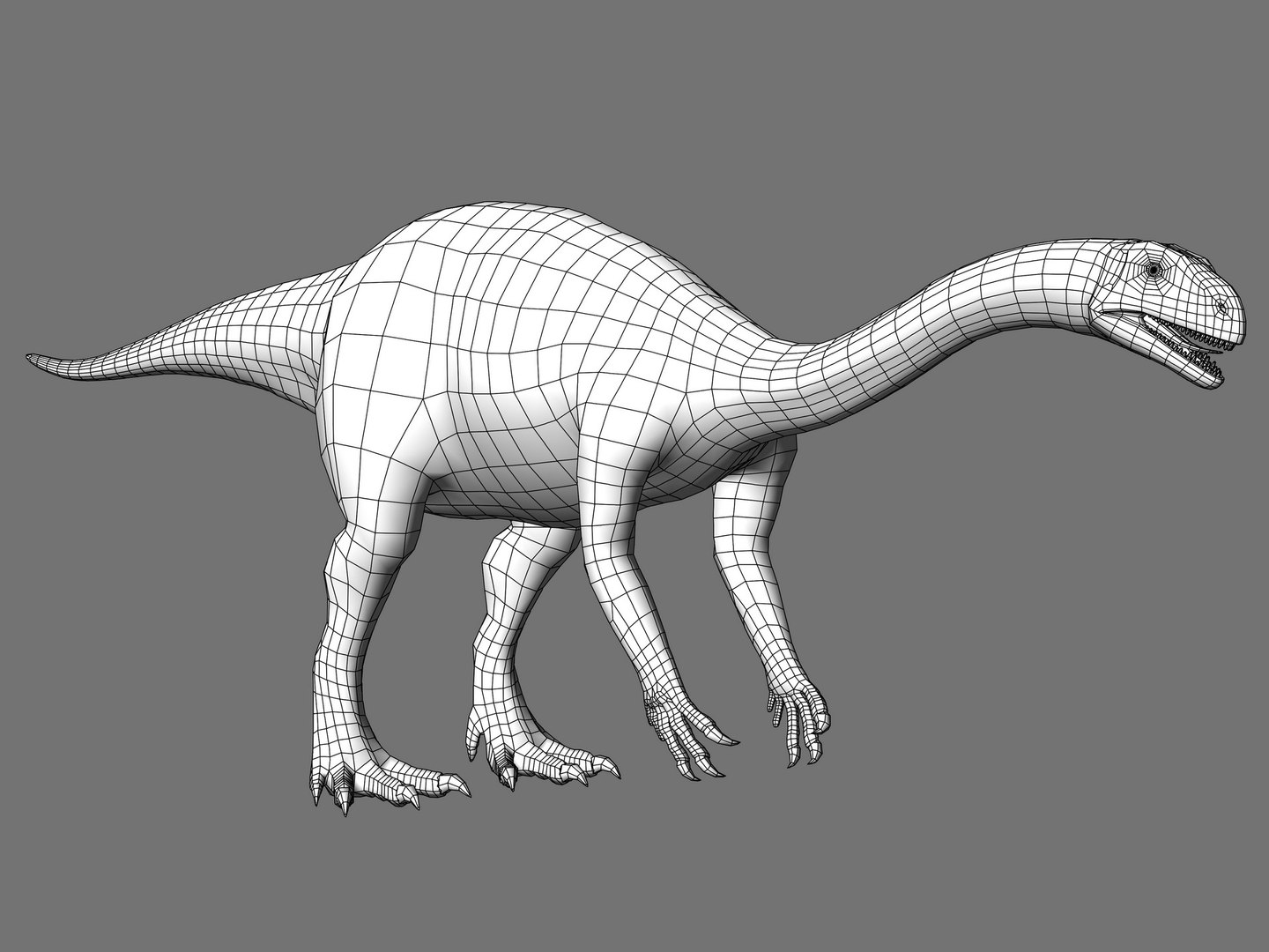 Massospondylus Dinosaur Jurassic Animal 3D Model - TurboSquid 2343597