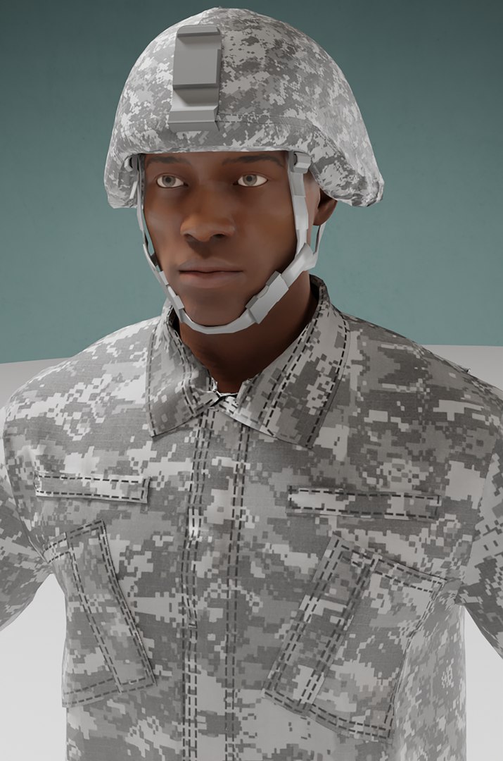 USA Soldier 3D Model - TurboSquid 1958287