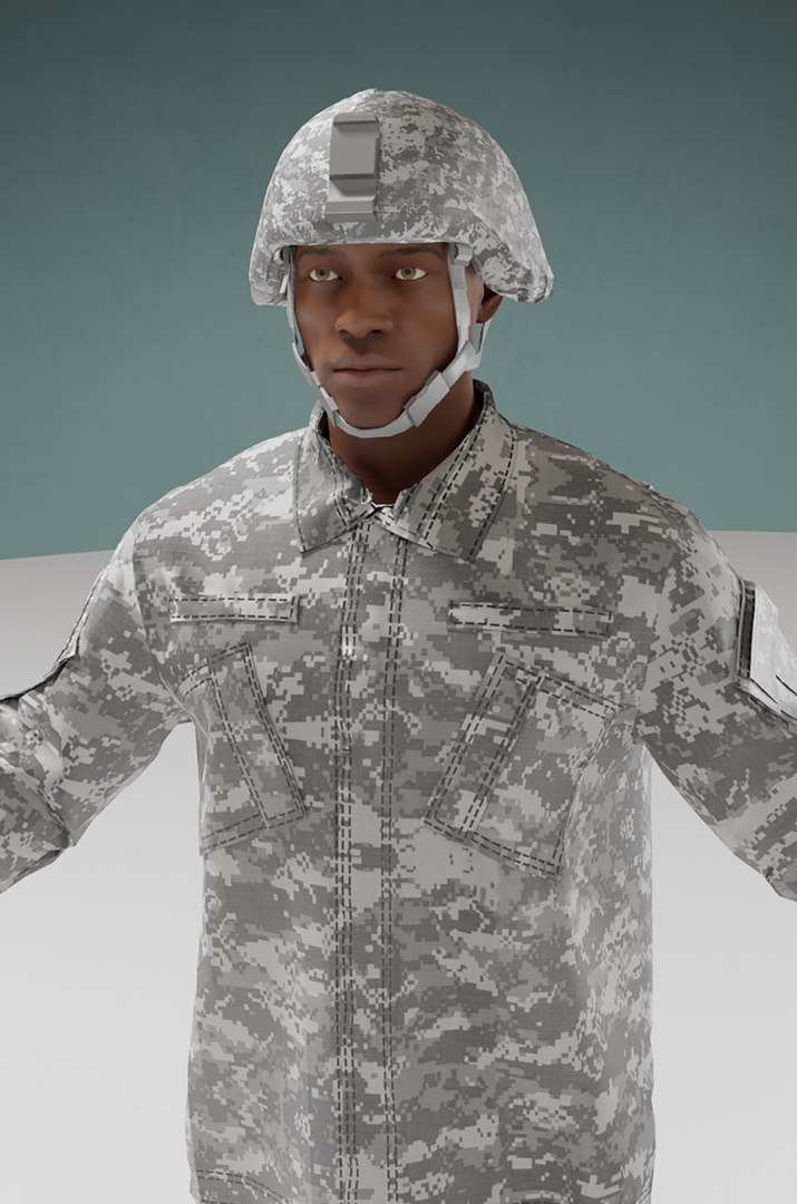 USA Soldier 3D Model - TurboSquid 1958287