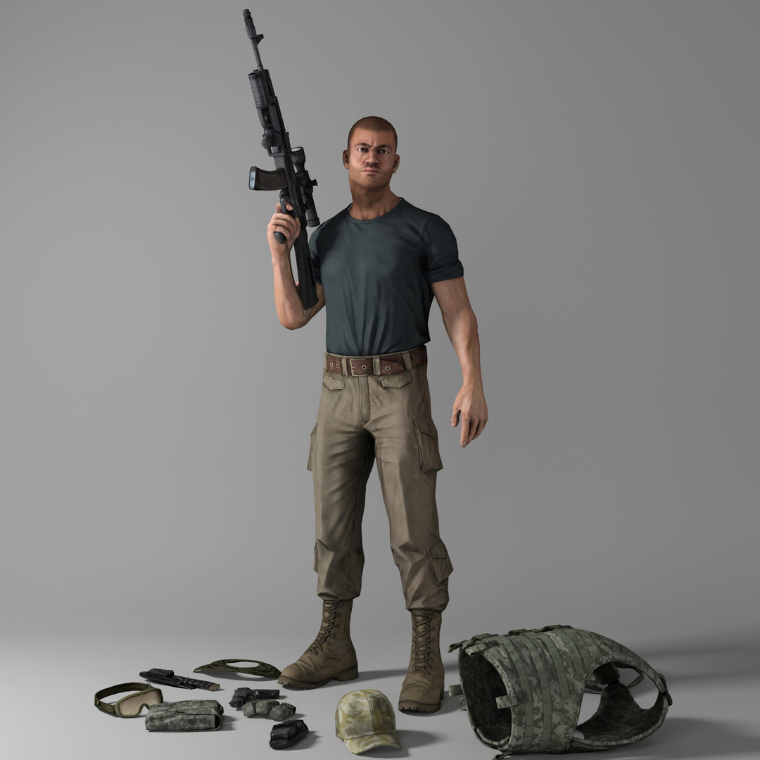 soldier mercenary rig max