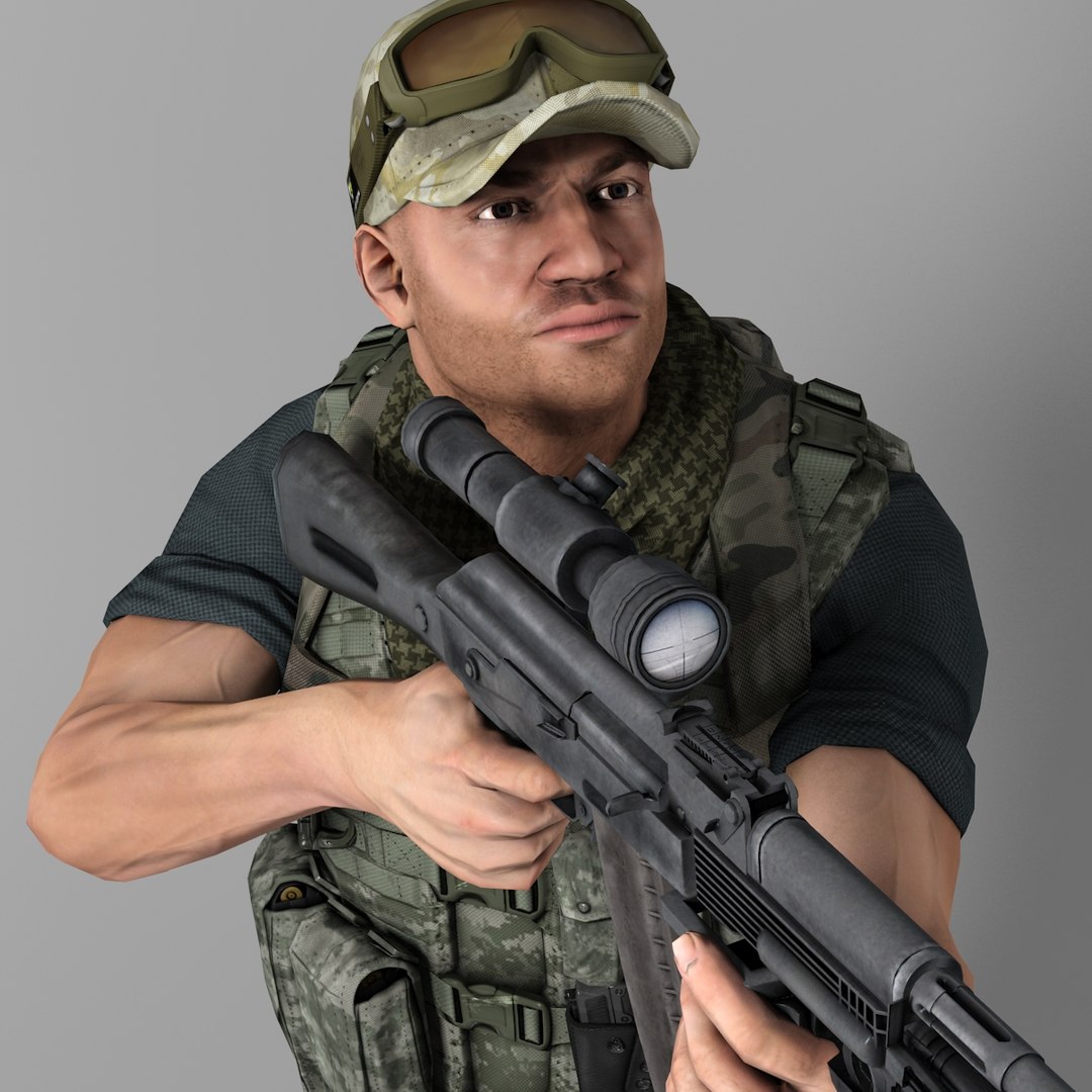 Soldier Mercenary Rig Max