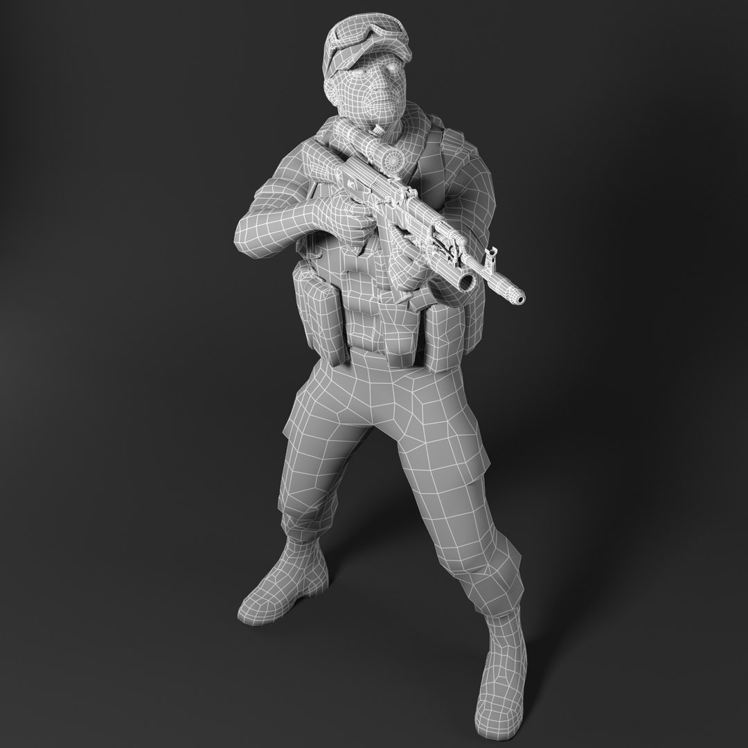 soldier mercenary rig max