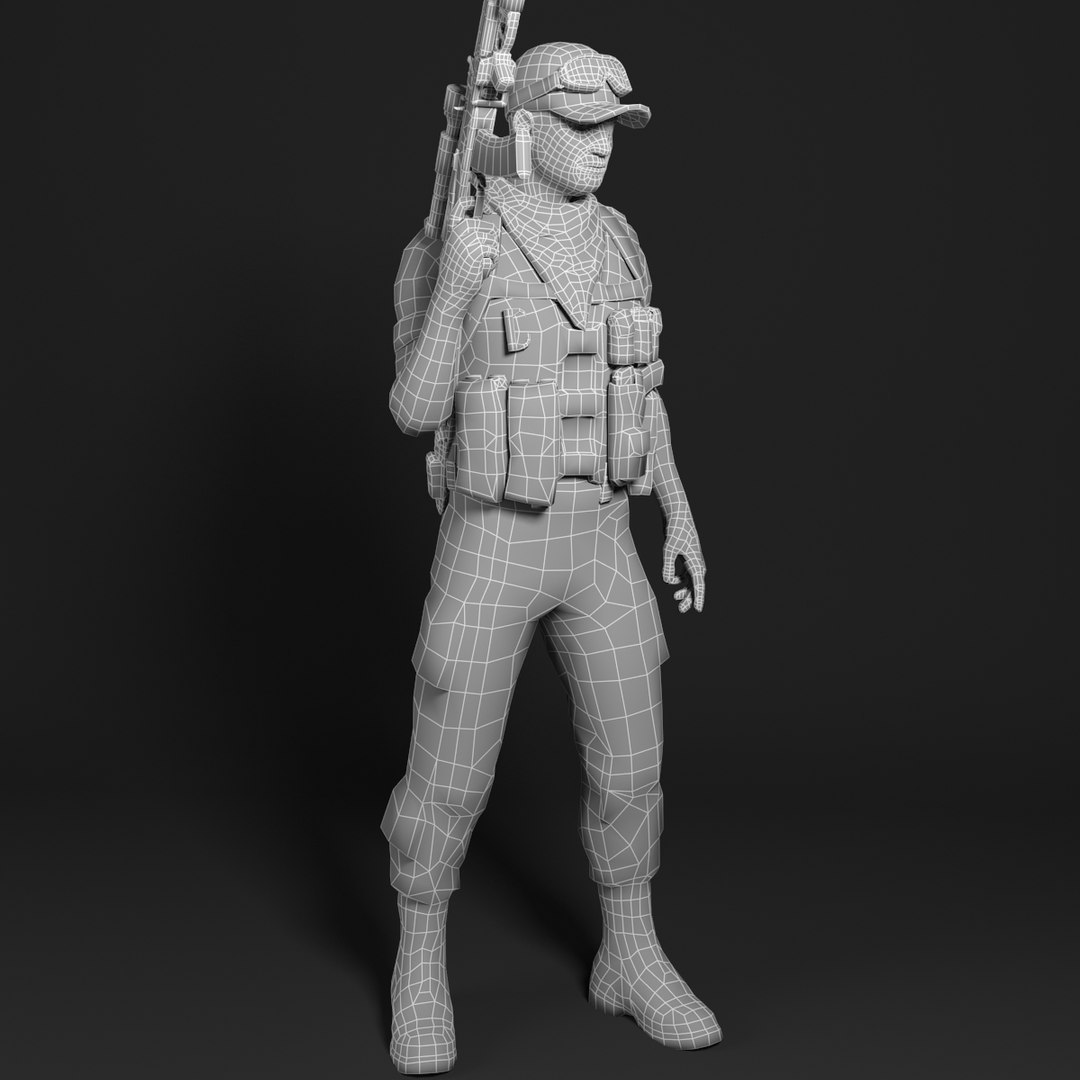 soldier mercenary rig max