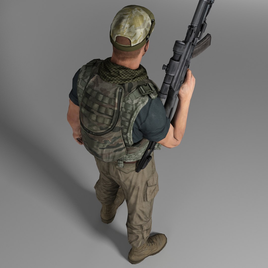 Soldier Mercenary Rig Max