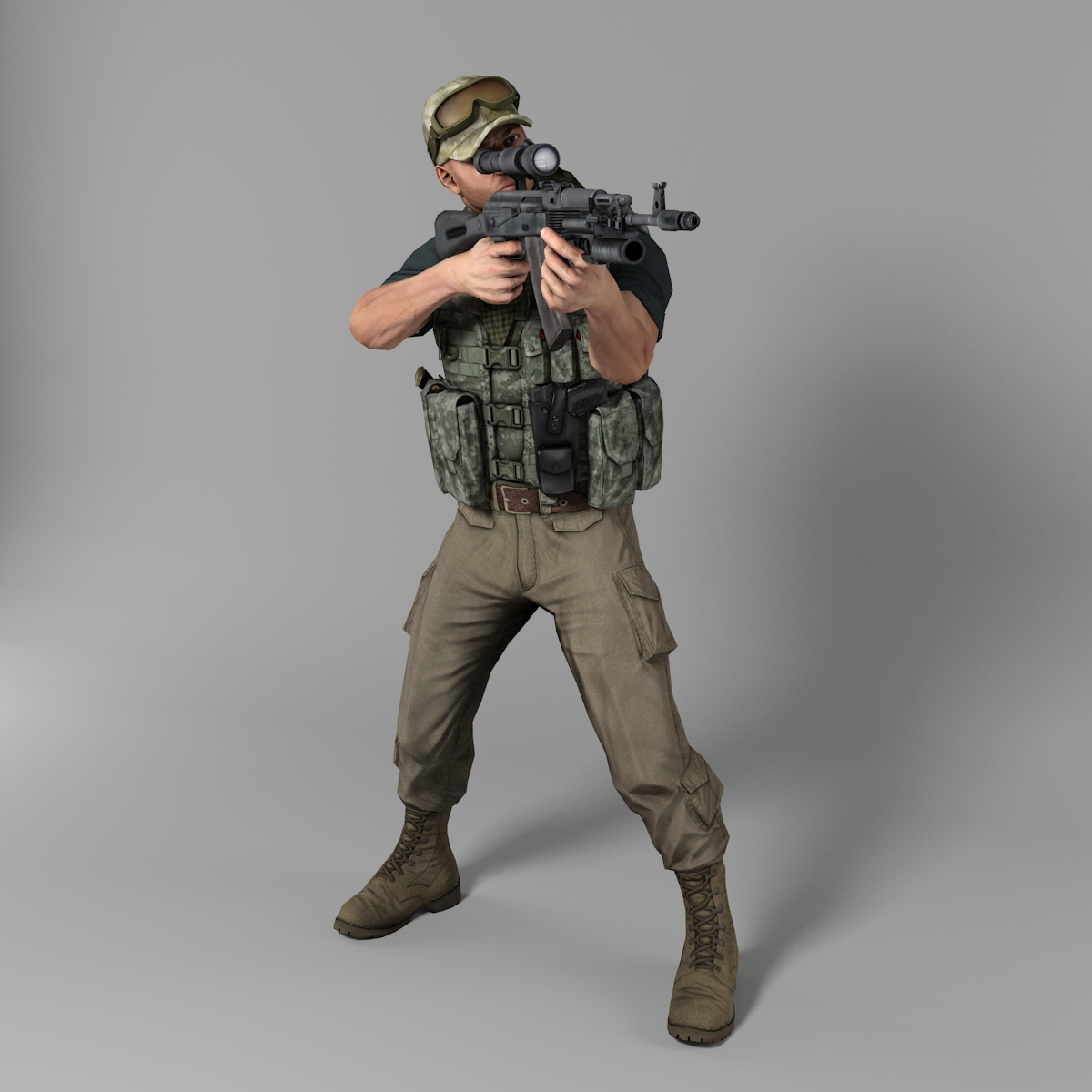 soldier mercenary rig max