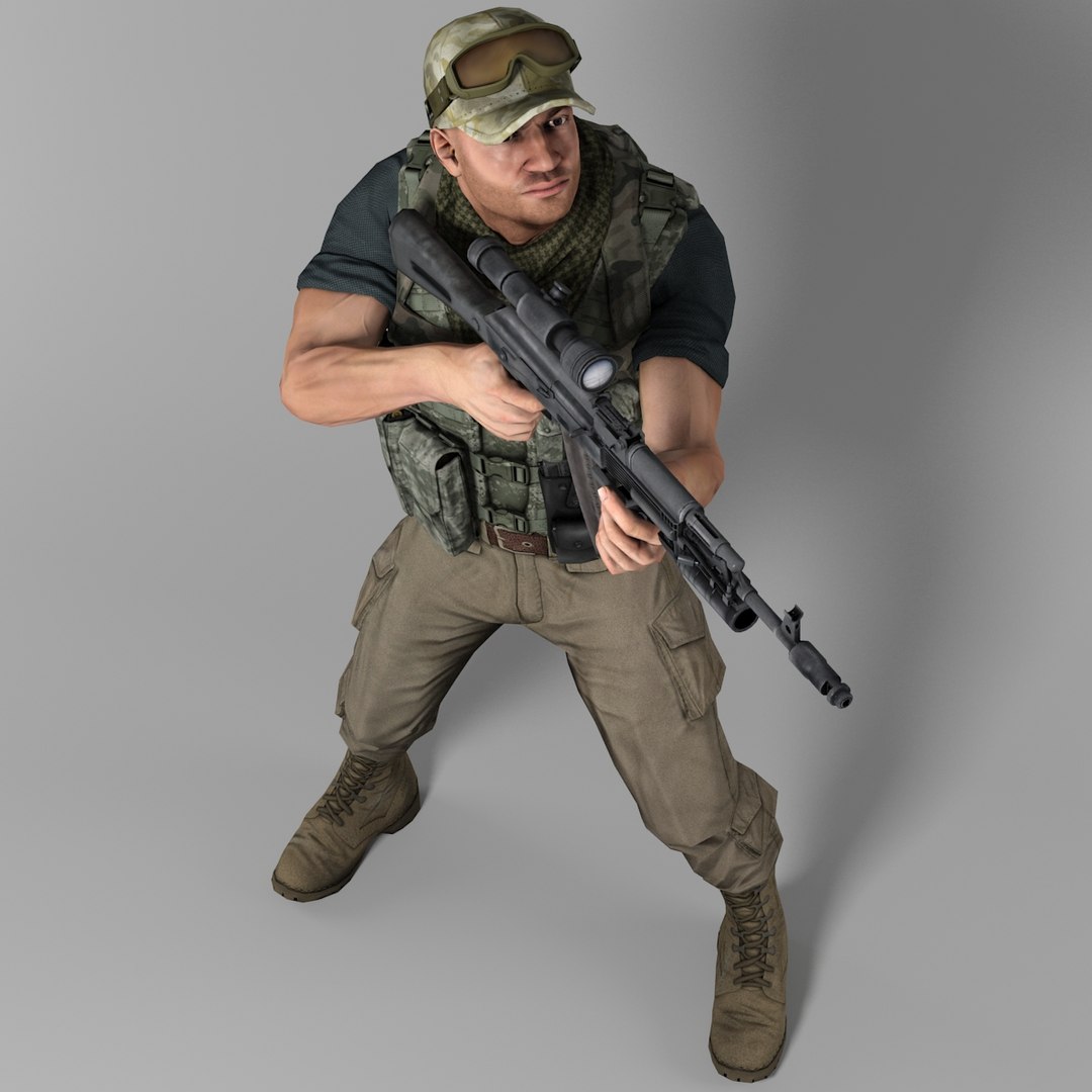 Soldier Mercenary Rig Max