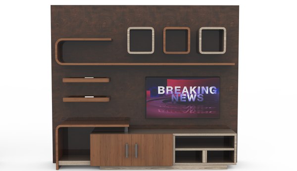 Modular TV Unit AR model - TurboSquid 1736917