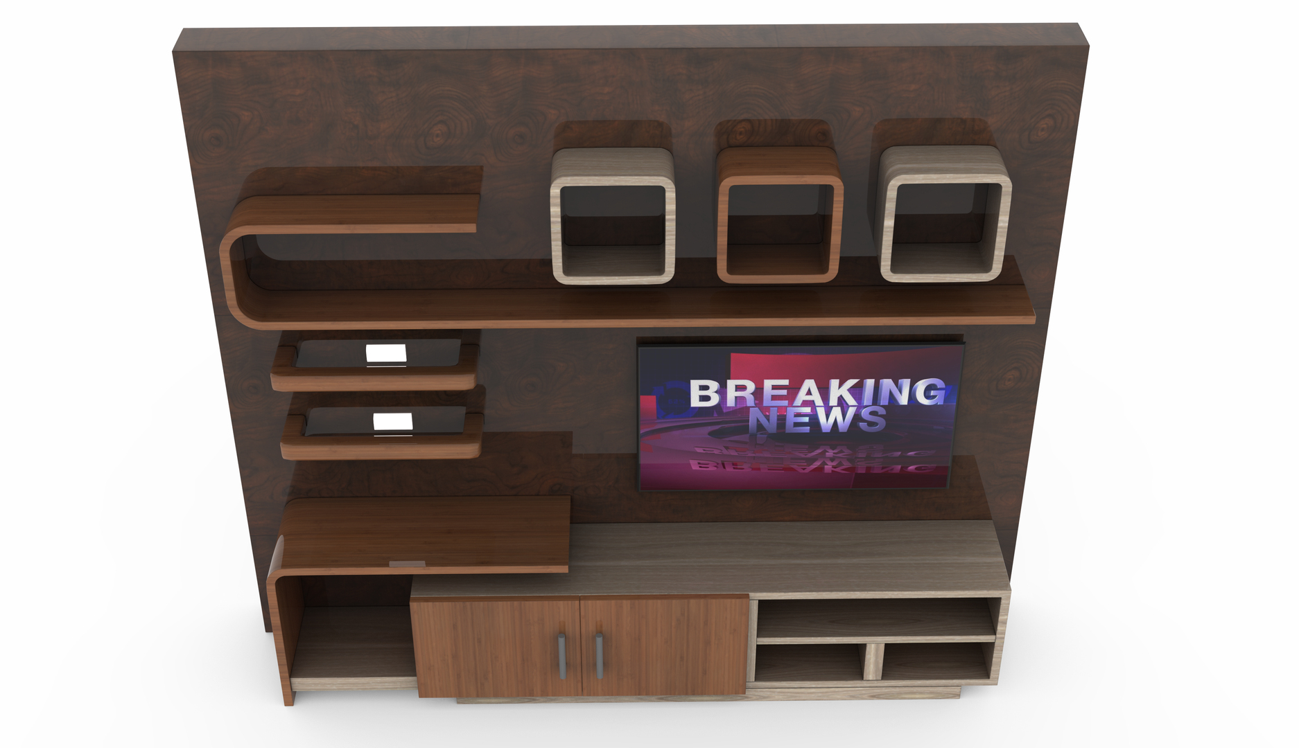 Modular TV Unit AR model - TurboSquid 1736917