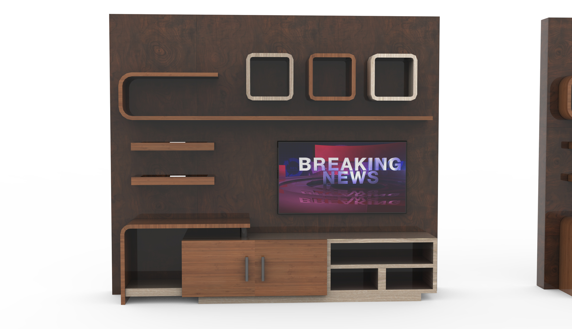 Modular TV Unit AR model - TurboSquid 1736917