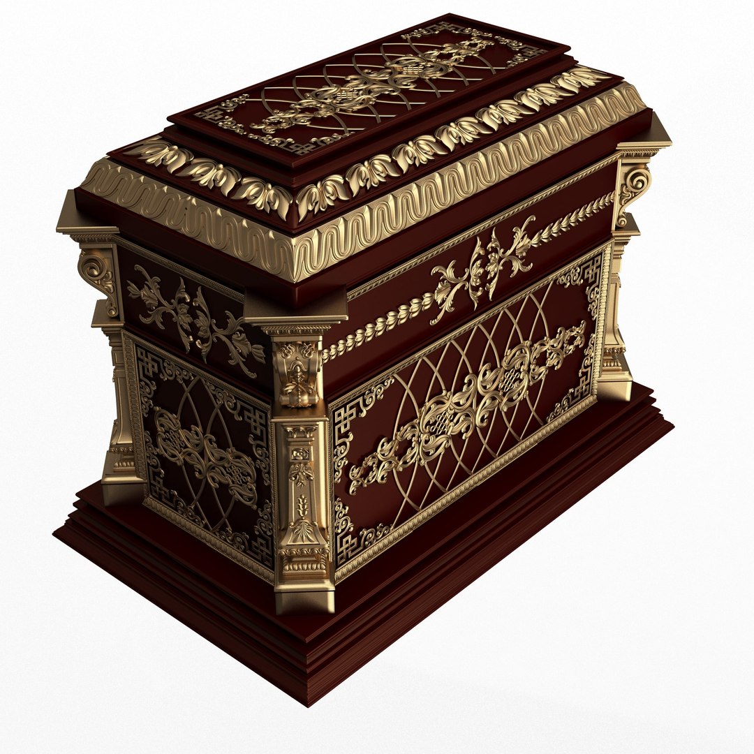 Chest 07 Red Model - TurboSquid 2242802