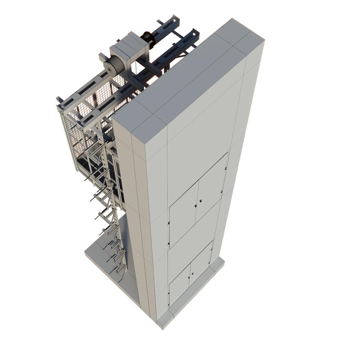 Cargo Lift Model - TurboSquid 1403871