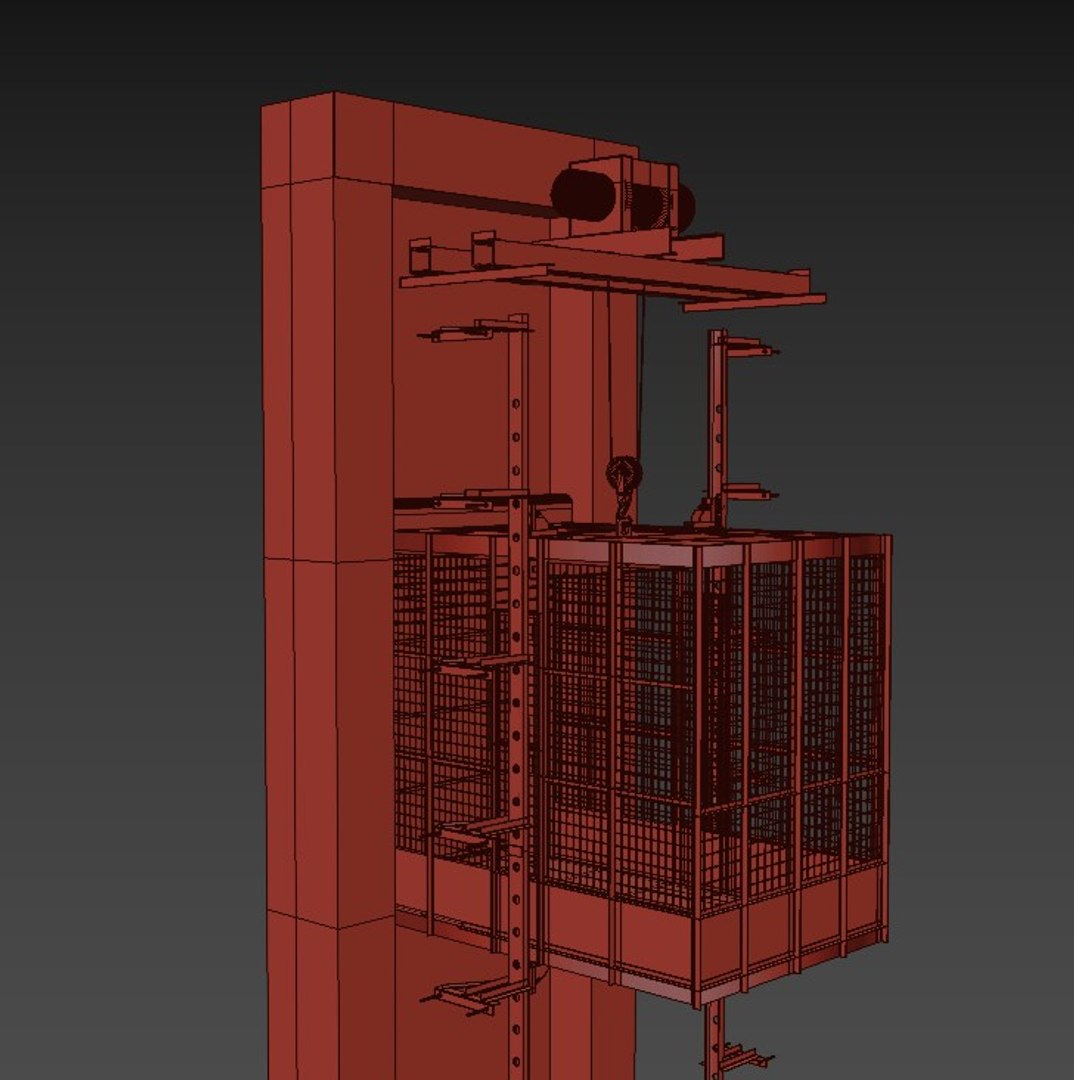 Cargo Lift Model - TurboSquid 1403871