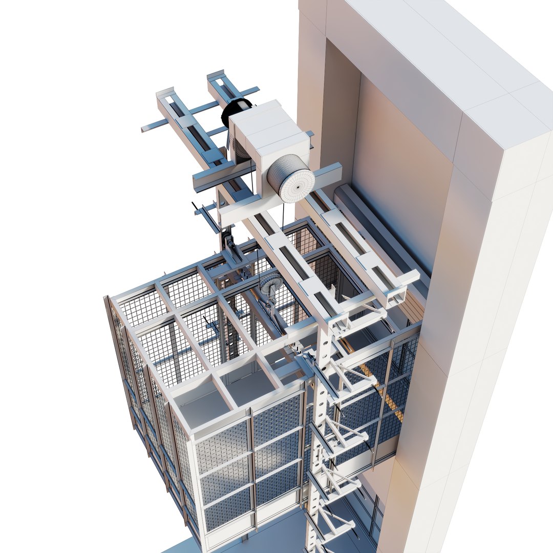 Cargo Lift Model - TurboSquid 1403871