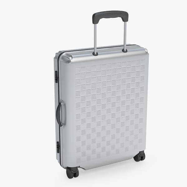 3d model suitcase luggage case