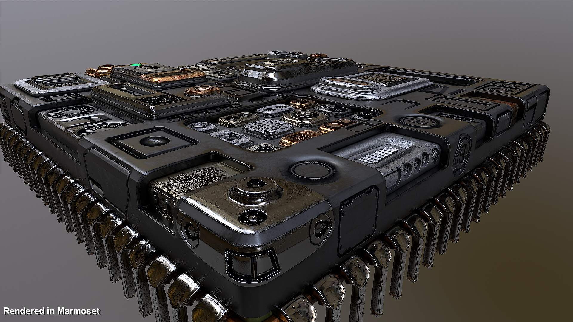 CPU Computer Processor Chip Model - TurboSquid 1873169
