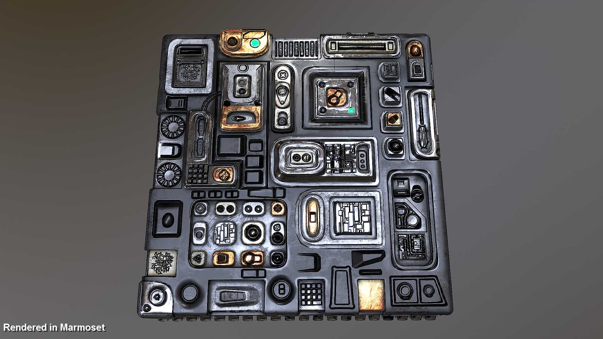 CPU Computer Processor Chip Model - TurboSquid 1873169