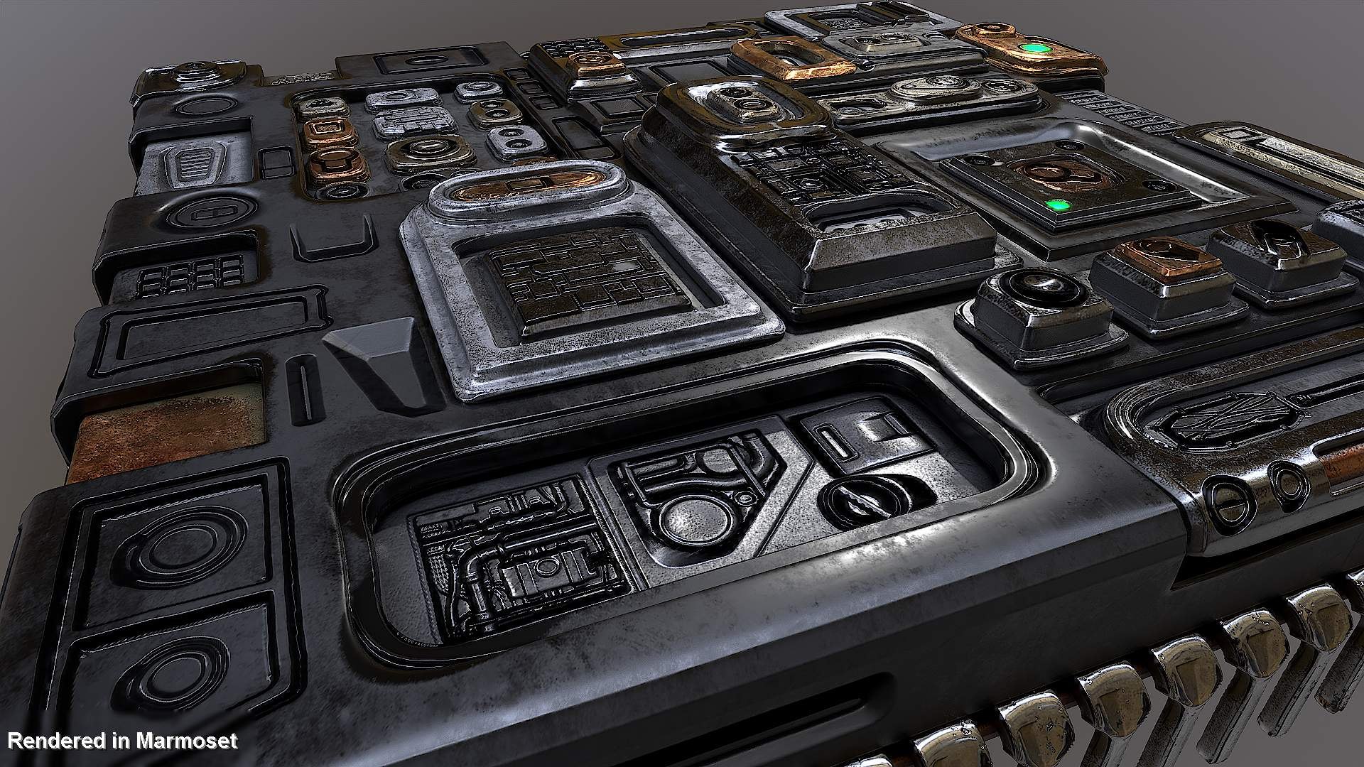 CPU Computer Processor Chip Model - TurboSquid 1873169