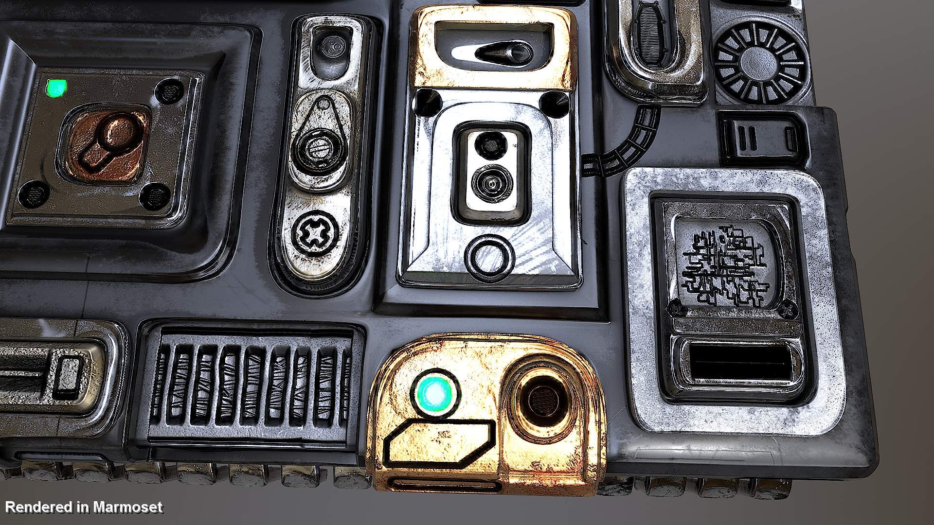 CPU Computer Processor Chip Model - TurboSquid 1873169