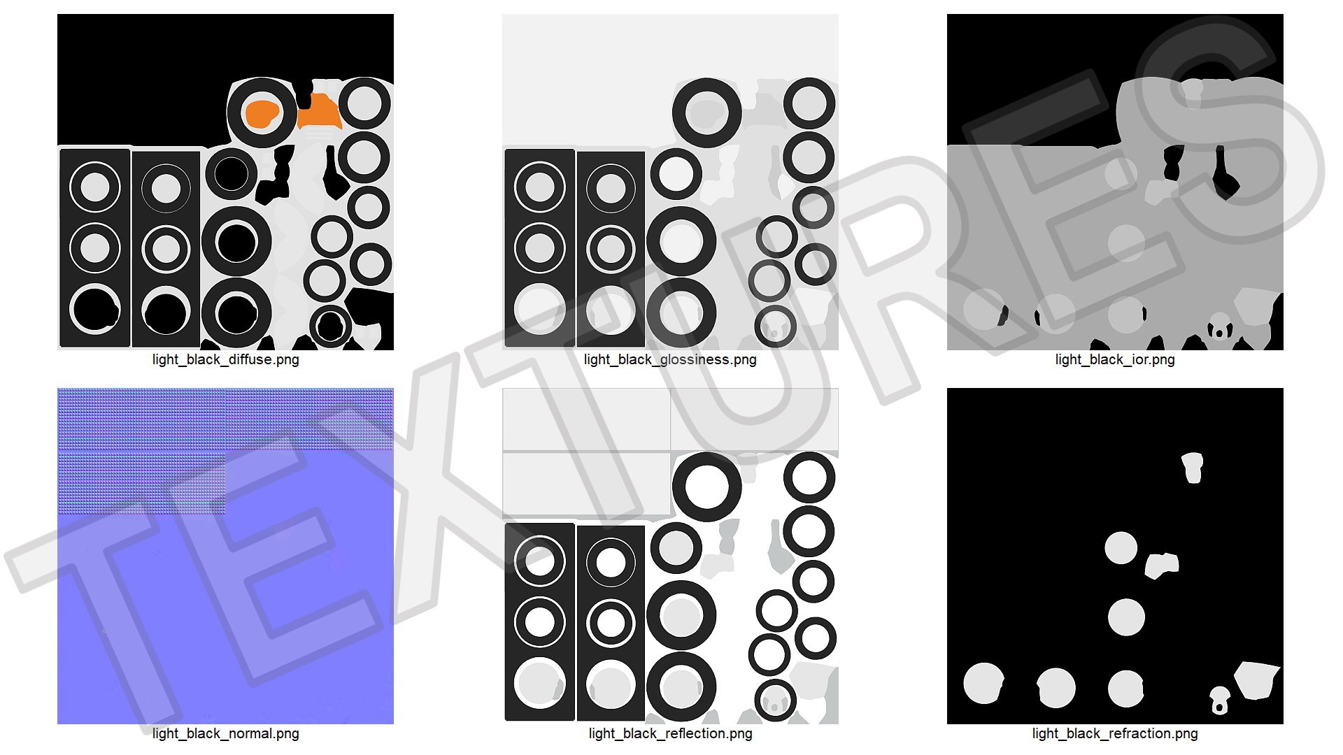 3D Modular Recessed Rectangle 3 Light Luminaire Black - TurboSquid 2075480